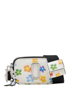 Marc Jacobs Snapshot Wild Daisy Crossbody Bag - White Multi