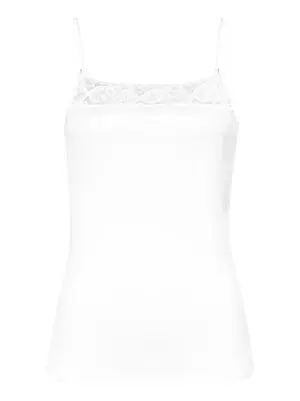 Hanro Moments Lace-trimmed Camisole - White