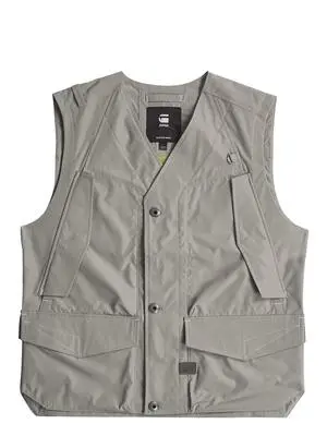 G-star Raw Multi-pocket Utility Vest - Elephant Skin