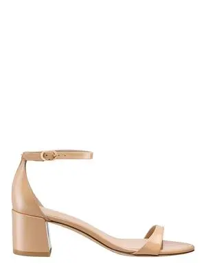 STUART WEITZMAN Nudist Ankle-wrap Sandals - Adobe