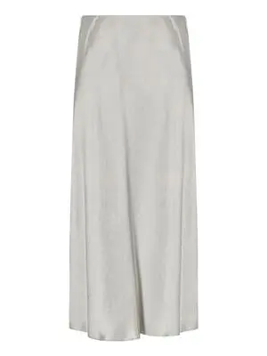 Max Mara Alessio Midi Skirt - Silver