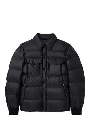 TOM FORD Quilted Shell Down Jacket - Black