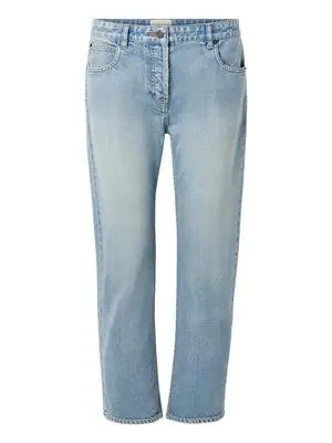 THE ROW Riaco Mid-rise Slim-leg Jeans - Blue