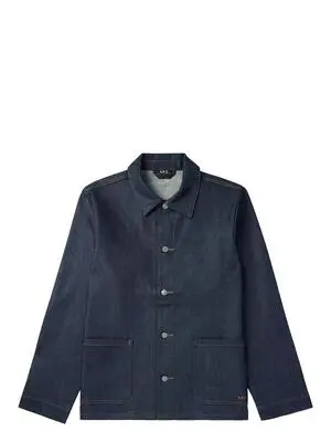 A.p.c. Denim Chore Jacket - Blue