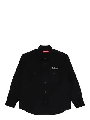 Supreme Mister Cartoon Work Shirt - Black