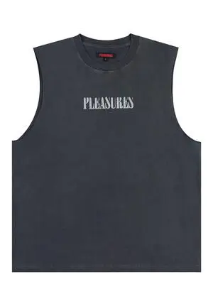 PLEASURES Onyx Sleeveless Shirt - Black