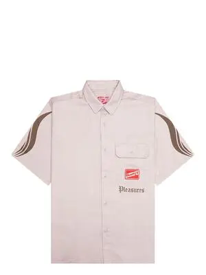 PLEASURES Gutierrez Work Shirt - Tan