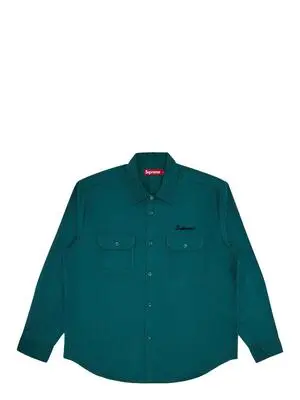 Supreme Mister Cartoon Work Shirt - Green
