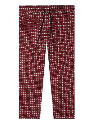 PLEASURES Cross Easy Pants - Red