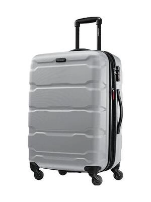 SAMSONITE Samsonite Omni PC Hardside Expandable Spinner Luggage Silver