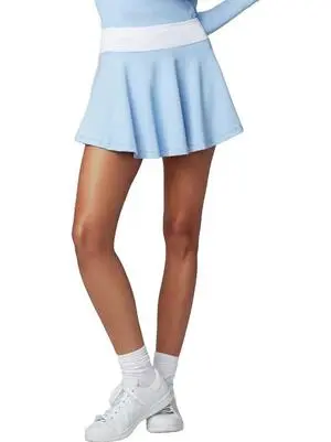 WATSKIN Isabel Tennis Skirt - Light Blue