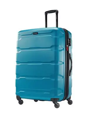 SAMSONITE Omni Pc Checked-large 28-inch Hardside Expandable Luggage - Caribbean Blue
