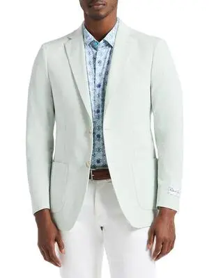 Robert Graham Rayburn Cotton Stretch Seersucker Sport Coat - Blue