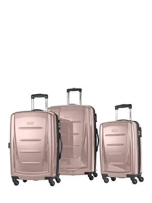 SAMSONITE 3-piece Hardside Luggage Set With Spinner Wheels - Arctic Pink