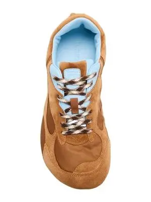 Bottega Veneta Orbit Flash Low-Top Sneakers New Amber