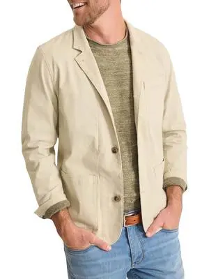 Tommy Bahama Stretch Cotton Blend Sport Coat - Khaki Sands
