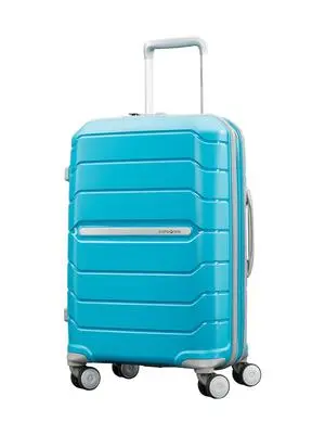 SAMSONITE Freeform 21-inch Carry-on Suitcase - Ocean Blue