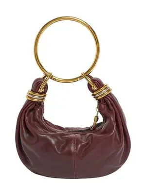 Chloé Mini Top-handle Bag - Grenat