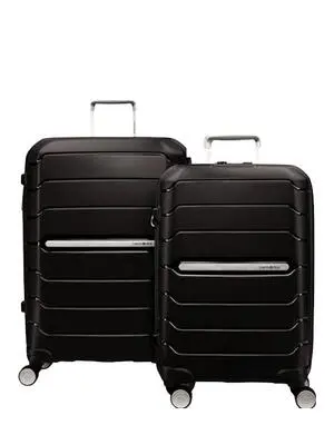 SAMSONITE 2-piece Hardside Expandable Luggage Set - Black