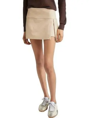 Paloma Wool Evident Recycled Cotton Blend Skort - Ecru