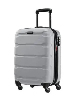 SAMSONITE Omni Pc Hardside Expandable Carry-on Spinner Luggage - Silver