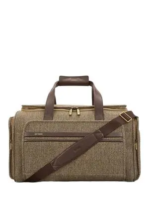 HARTMANN Tweed Travel Duffle - Tweed/natural Leather