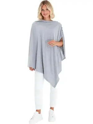 ACCOUCHEE Cotton 4-in-1 Multipurpose Cape Grey