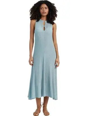 Chinti & Parker Laura Whitmore Siren Dress - Titanium