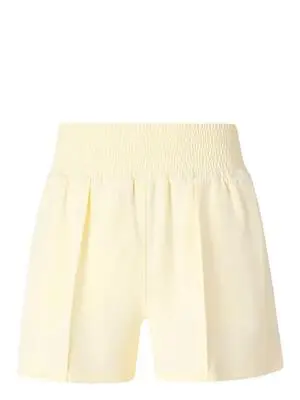 Sweaty Betty Stretch-jersey Shorts - Buttercream Yellow