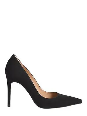 LK BENNETT Pointed-toe Stiletto Heel Courts - Bla-black