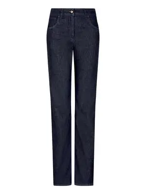 Giorgio Armani Five-pocket Flared Trousers - Blue
