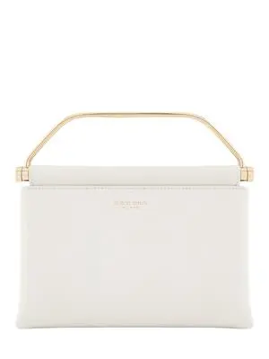 Giorgio Armani Small Leather Handbag - White