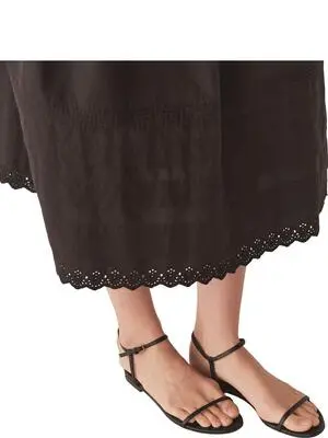 DÔEN Sartene Sandal Black Nappa