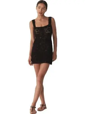 DÔEN Eloise Mini Dress - Black
