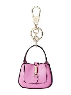 Gucci Keychain With Jackie Motif - Pink