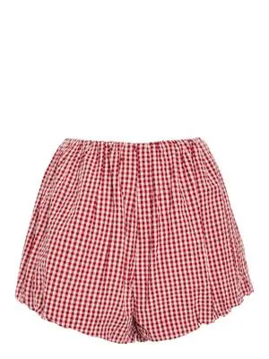 Posse Aurelia Cotton Bloomer Shorts - Red