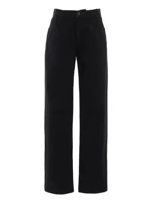 THE ROW Landais High-rise Bootcut Jeans - Black