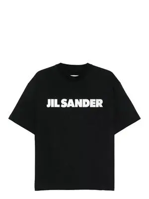 JIL SANDER Cotton T-shirt - Black