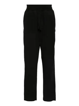 Transit Drawstring Trousers - Black