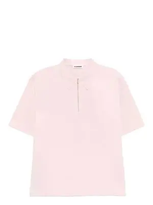 JIL SANDER Polo Jumper - Pink