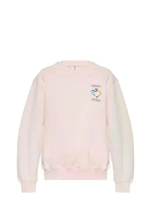 Casablanca Montaigne Printed Graphic Sweatshirt - Pink