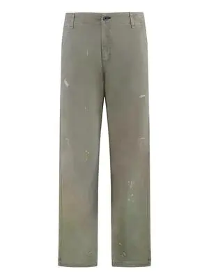 ASKK NY Paint-splattered Trousers - Grey