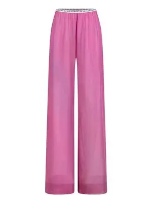 PARAMIDONNA Tessa Sheer Beach Trousers - Pink