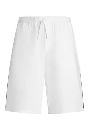 Dolce & Gabbana Cotton Piqué Trousers - White