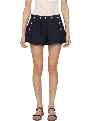 Sea Suzette Bubble Shorts - Black
