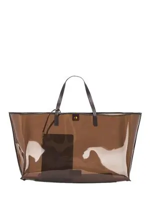 Staud Christos Large Tote Bag - Espresso