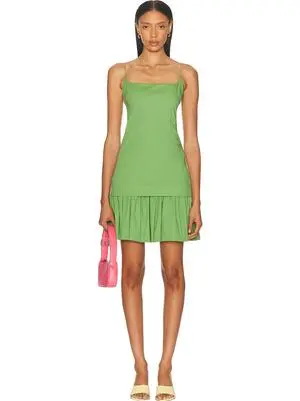 Staud Ari Mini Dress - Leaf