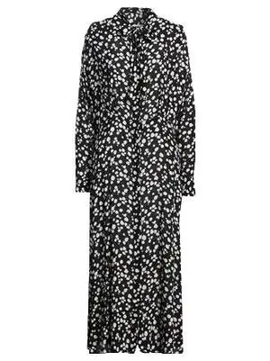 MSGM Maxi Shirt Dress - Black