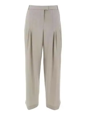 Remain Birger Christensen Pleated Trousers - Neutrals