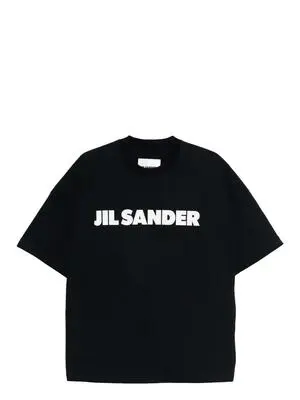 JIL SANDER Logo-print T-shirt - Black
